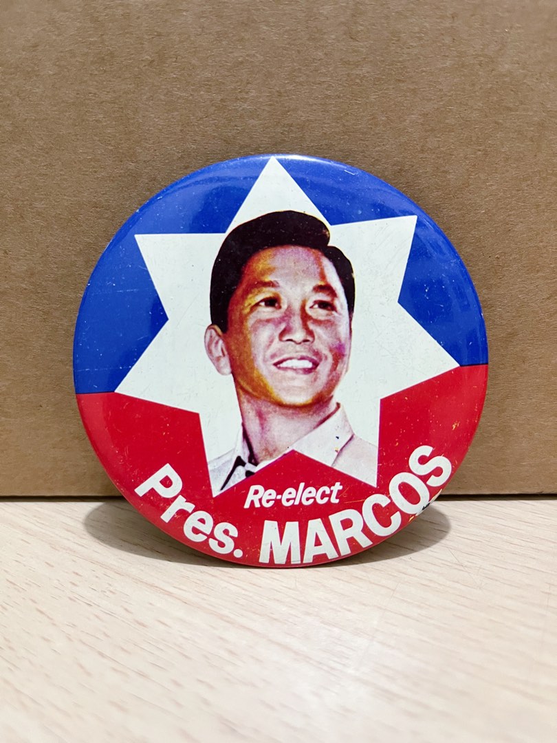 (Vintage) 1969 Ferdinand Marcos - Philippines Presidential Campaign ...