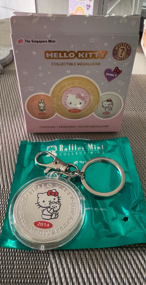 WTS Singapore Mint Hello Kitty 50th Anniversary Sliver Collectible ...