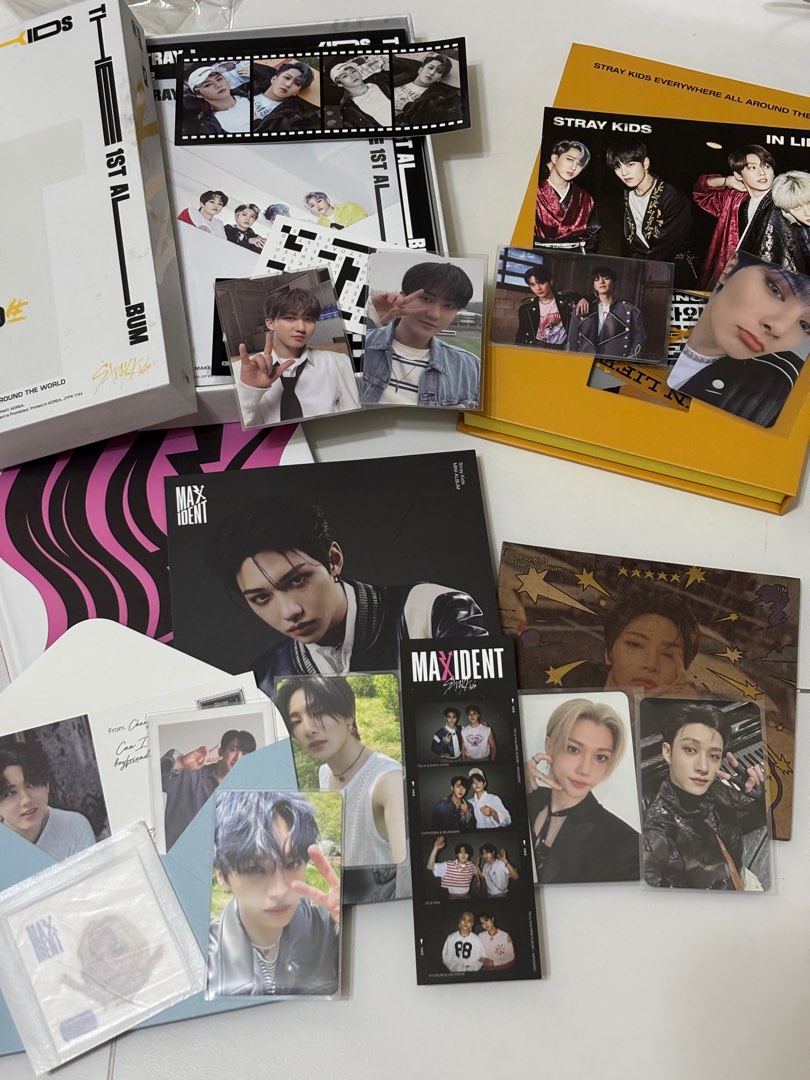 WTS Stray Kids Go Live/ In Life /Maxident Limited / IN 5 Star Digipack ...