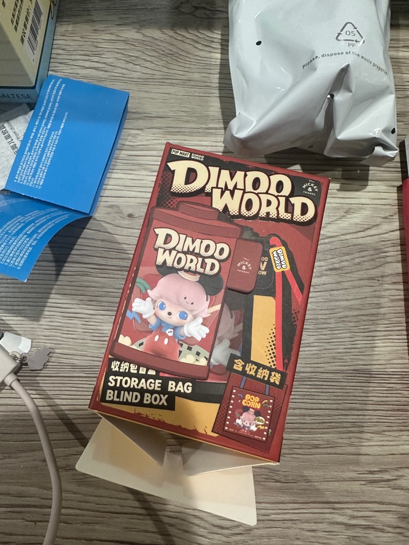 wtt storage blind box bag dimoo mickey for donald / goofy bag, Hobbies ...