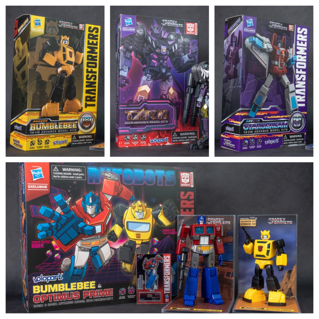 Yolopark AMK Series - Transformers: IDW - 21cm Tarn / 19 cm Starscream ...