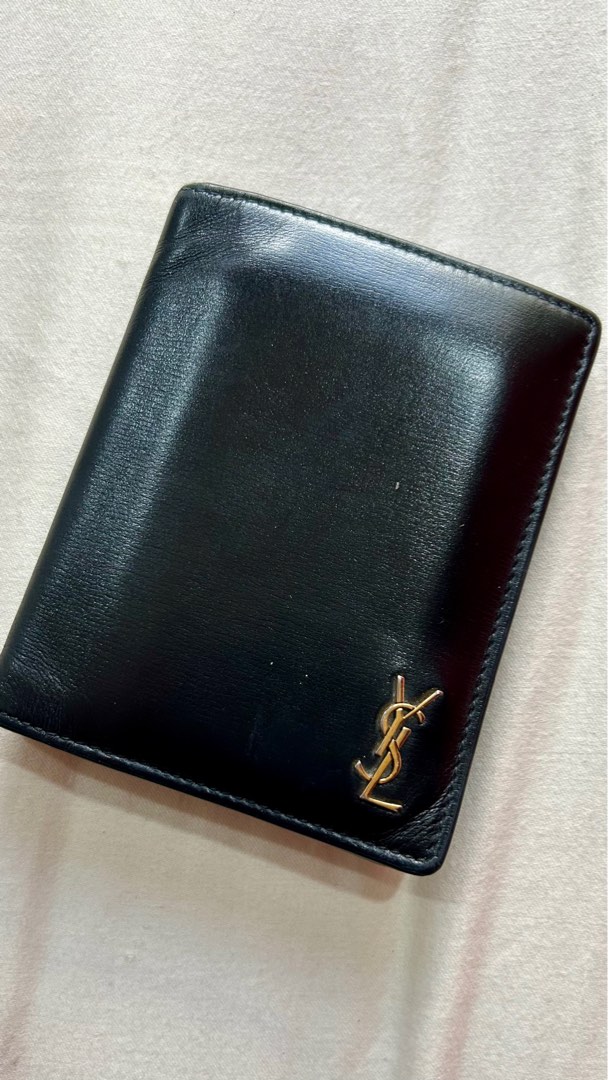 YSL Mens Bi-Fold Wallet, Luxury, Bags & Wallets on Carousell