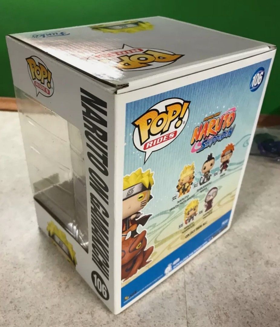 106 Naruto on toad Gamakichi funko pop| Naruto shippuden pop! Hot topic ...