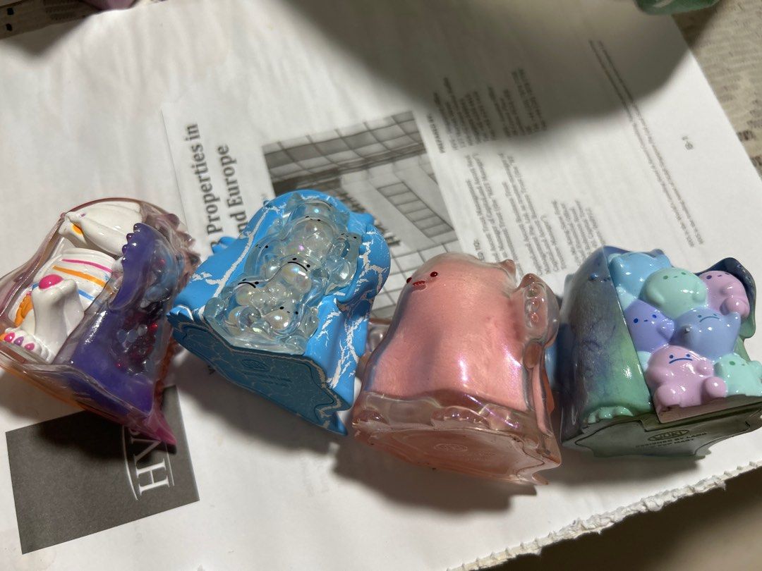 $10 for 4 items. POPMART Yuki Evolution Series, Yuki four seasons, Reef ...