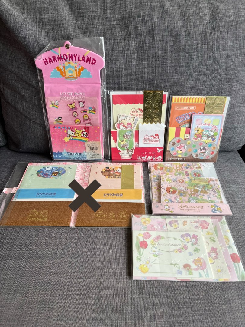 1pc Sanrio Characters Letter Set | Harmony Land | Hello Kitty | My ...