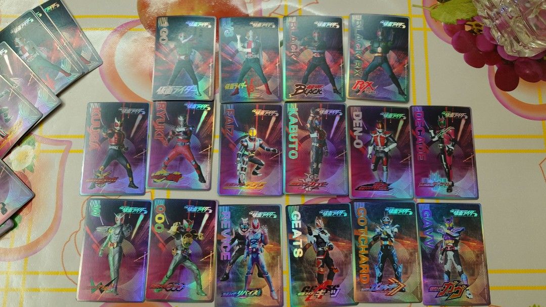 幪面超人 50週年 卡 gotchard geats revice decade gavv faiz ooo ryuki kabuto w ...