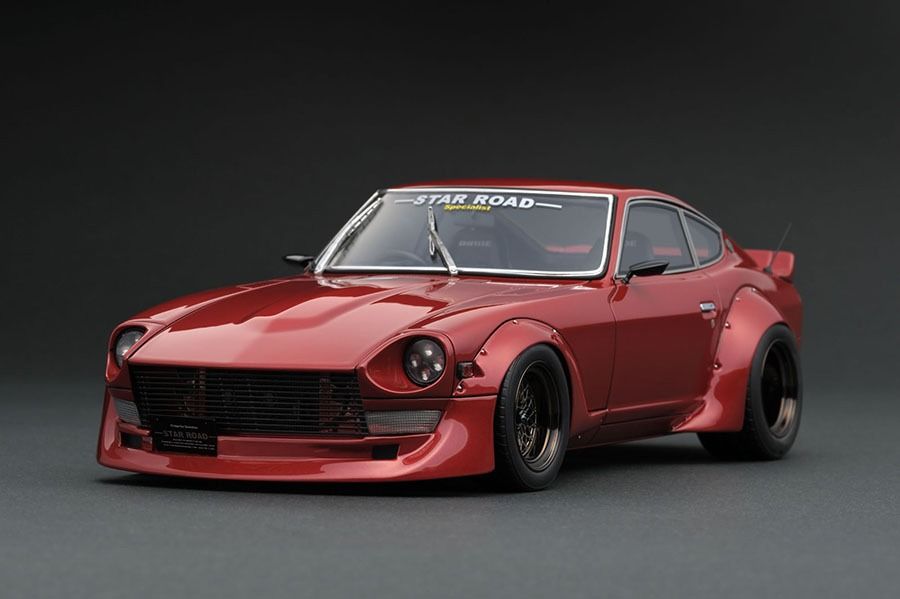 全新 日版 Fairlady Z S30 STAR ROAD Red Metallic 1/18 ignition model diecast NISSAN 日產 IG3114 , 興趣及遊戲 ...
