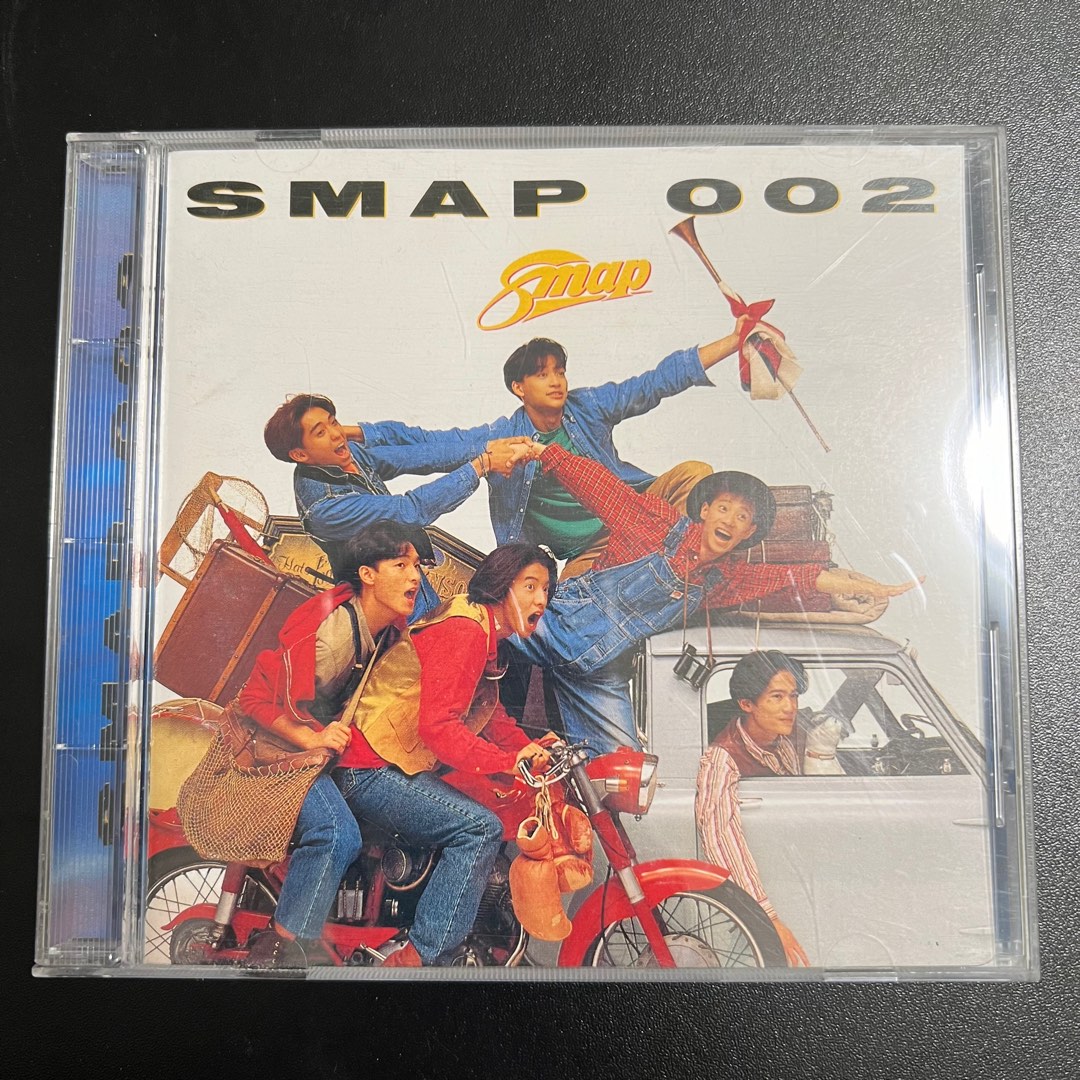 木村拓哉 Smap 專輯 SMAP 002 CD 碟無刮, 書籍、休閒與玩具, 樂器、音樂相關, CD、DVD在旋轉拍賣