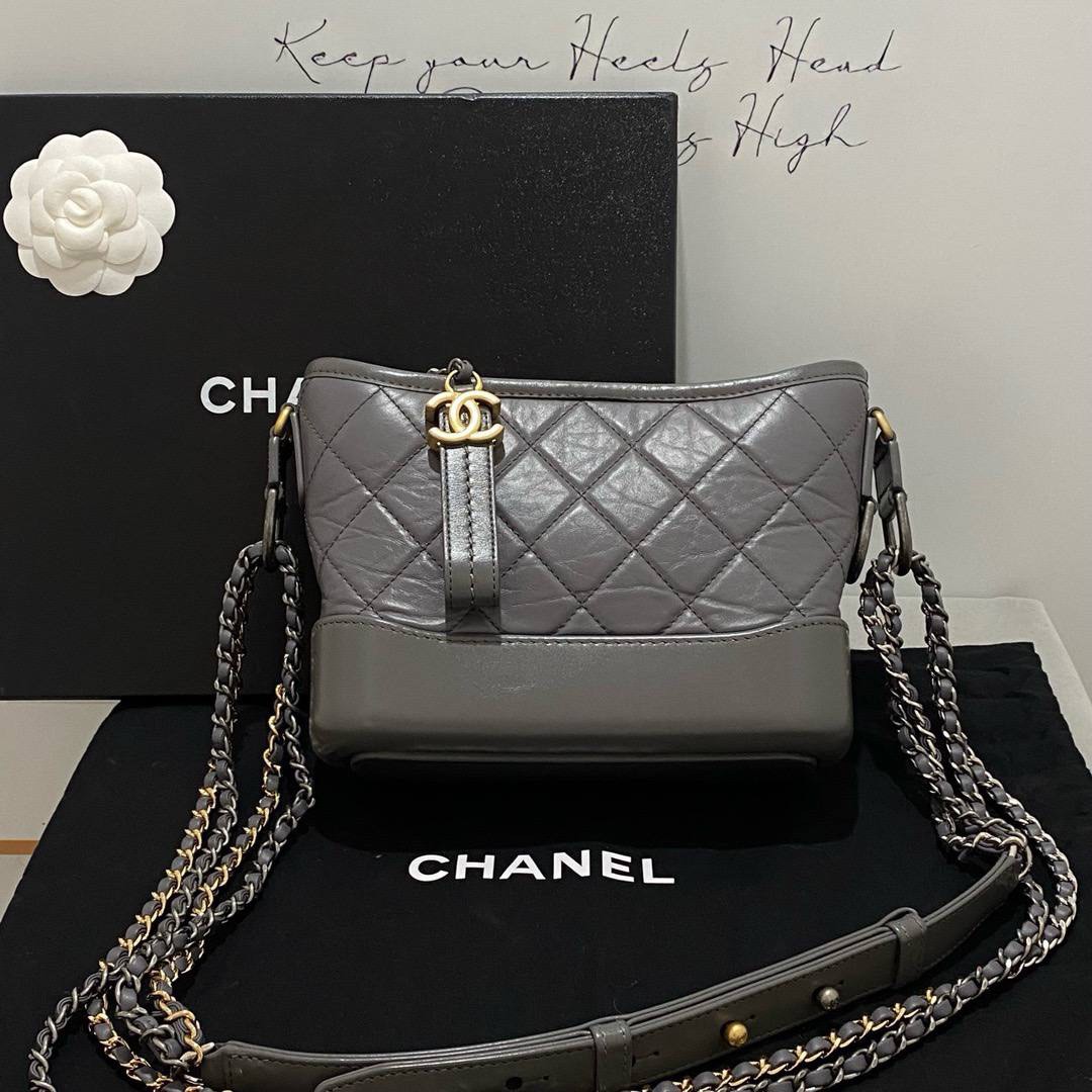 💯 Authentic Chanel Small Gabrielle . Microchip, Luxury, Bags & Wallets ...