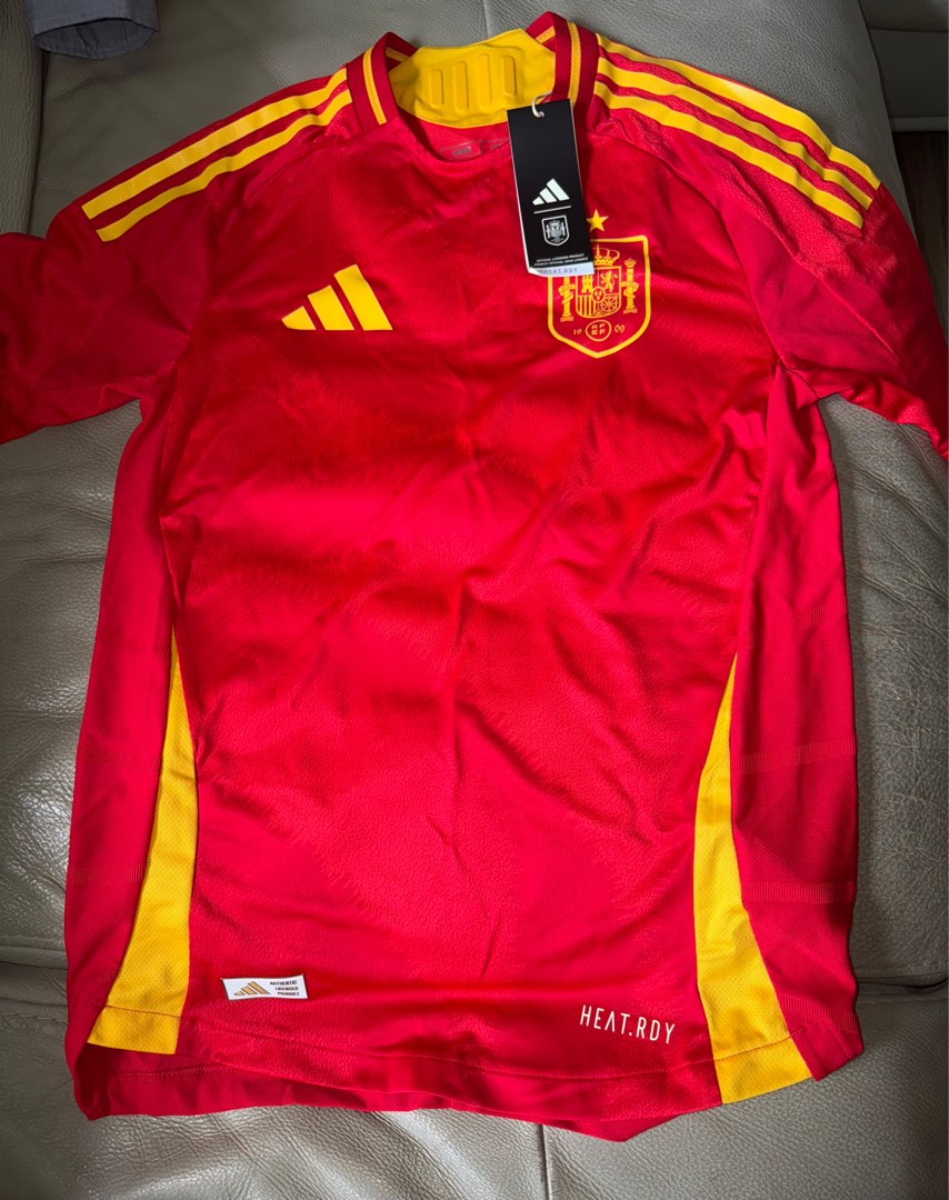 Adidas Spain 24/25 Home Jersey, Men's Fashion, Tops & Sets, Tshirts ...