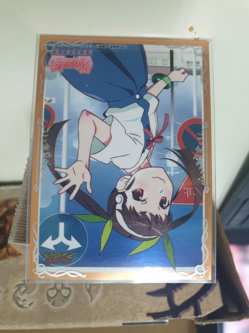 Monogatari Series Card sleeves 120pieces and External card sleeves ...