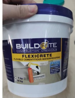 Buildrite Flexicrete Two Component Flexible Cementitious Waterproofing Membrane 5KG, Furniture ...