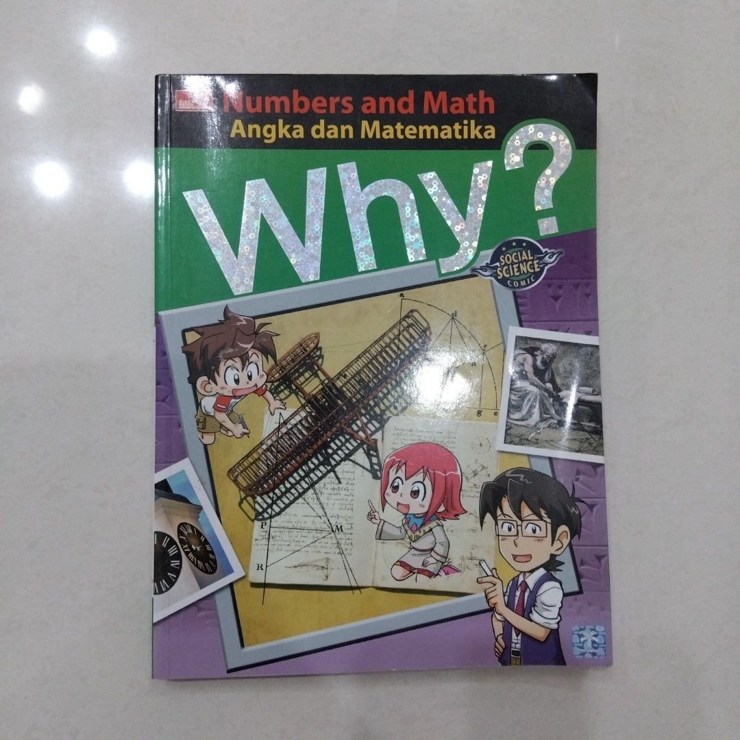 Buku Comic Why? Anak Science Pengetahuan Dasar Komik Bergambar Numbers ...