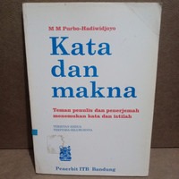 Buku Original KATA DAN MAKNA - M.M PURBO HADIWIDJOYO, Buku & Alat Tulis ...