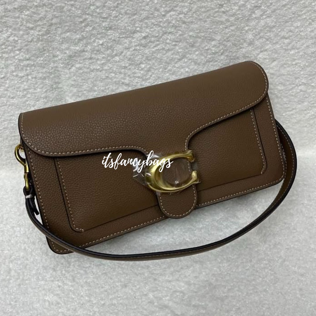 Coach Tabby 20 Dark Stone, Barang Mewah, Tas & Dompet di Carousell