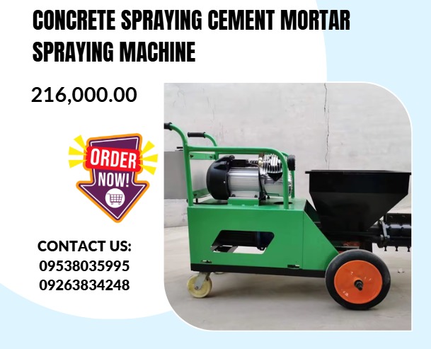 Concrete Spraying Cement Mortar Spraying Machine, Everything Else ...