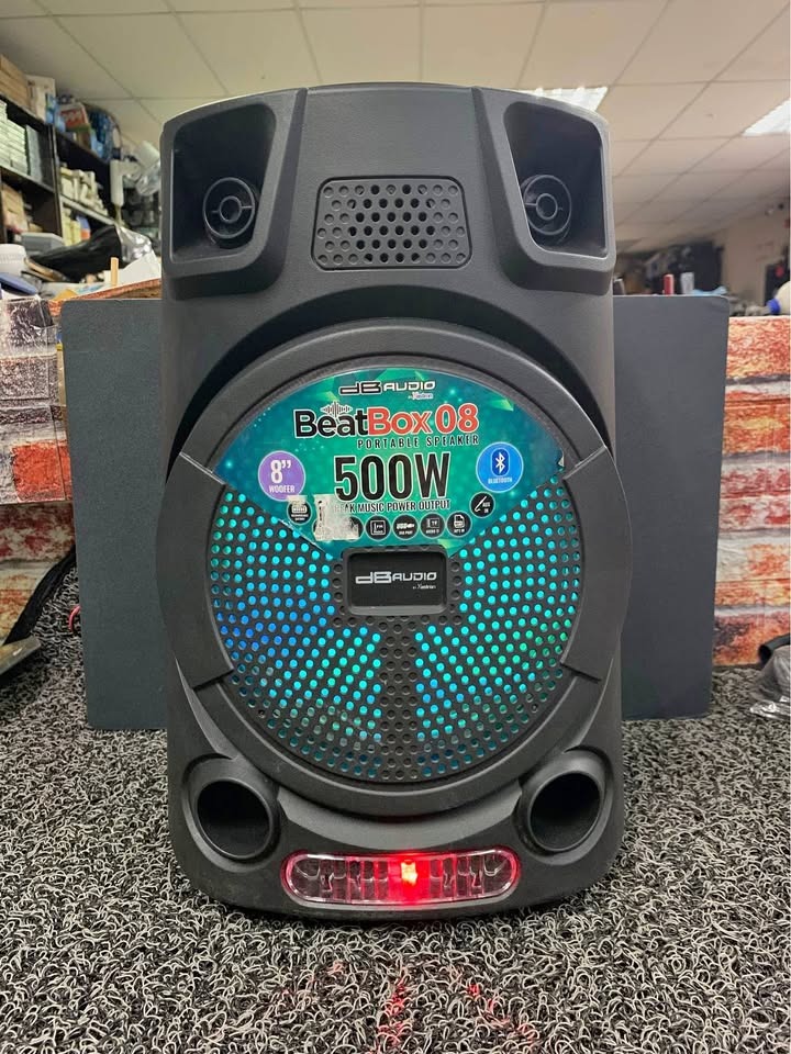 dBAUDIO BeatBox-08 Portable Bluetooth Karaoke Party Speake, Audio ...