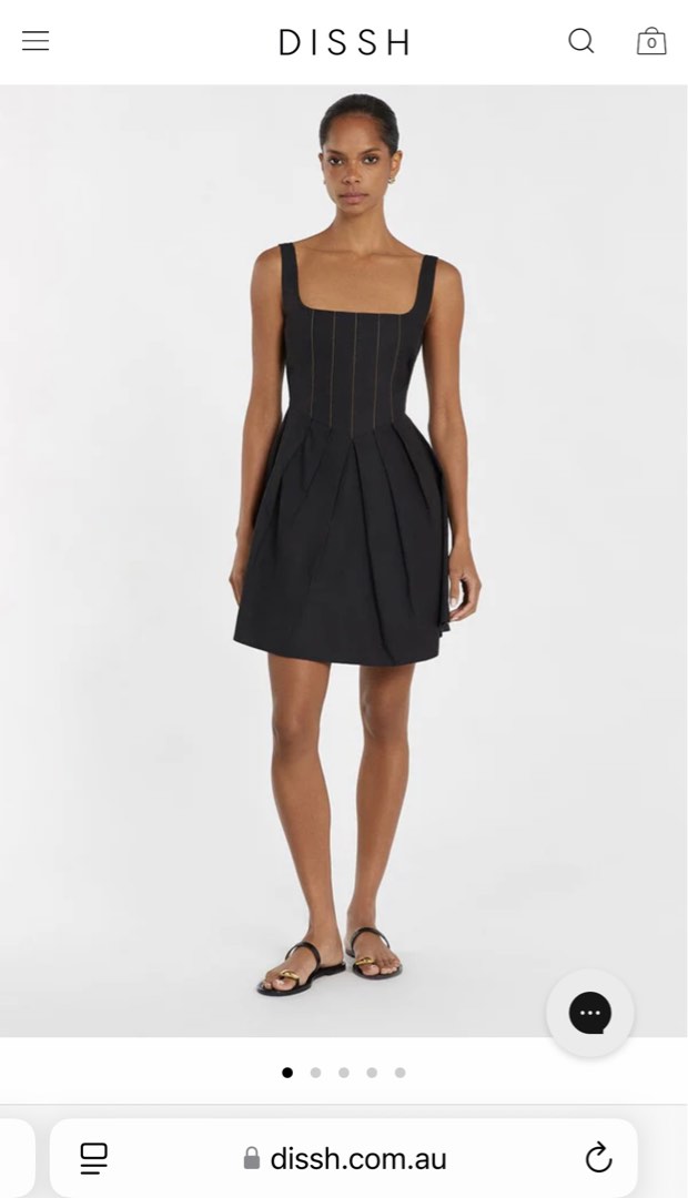 DISSH LIDIA BLACK MINI DRESS, Women's Fashion, Dresses & Sets, Dresses ...