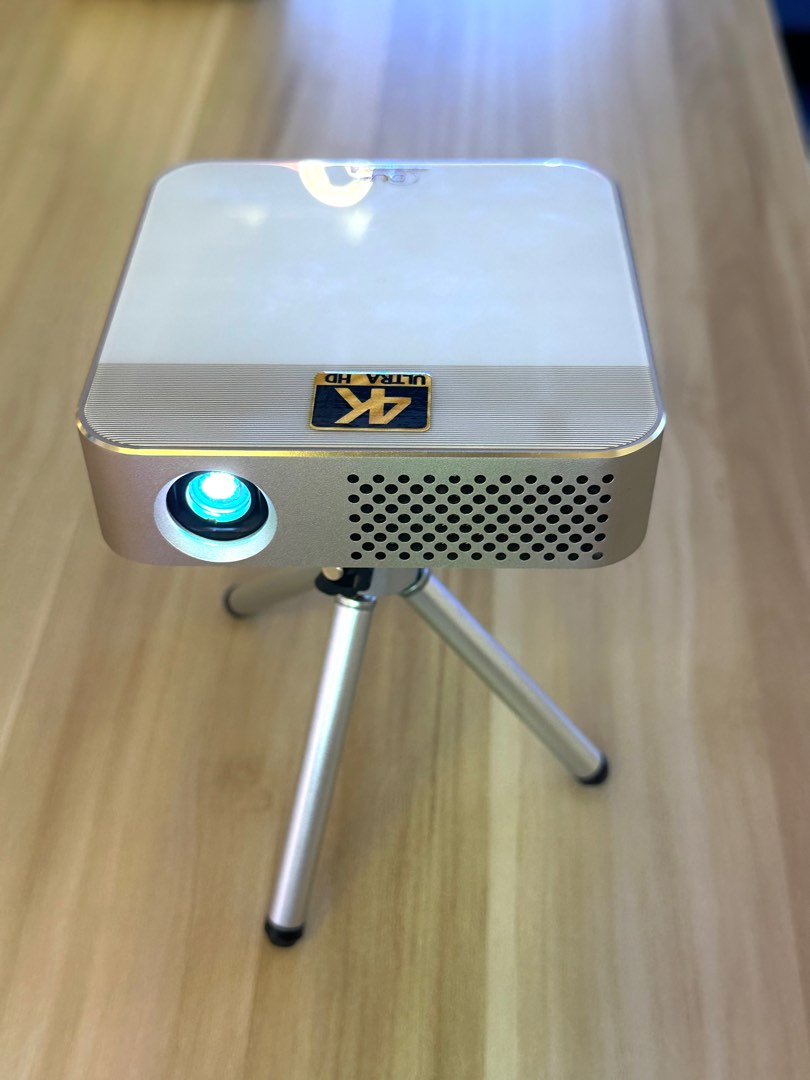 【Weekly Promotion】🔥DLP D013D🔥 Android 9.0 Support 4K Mini Projector 3D ...
