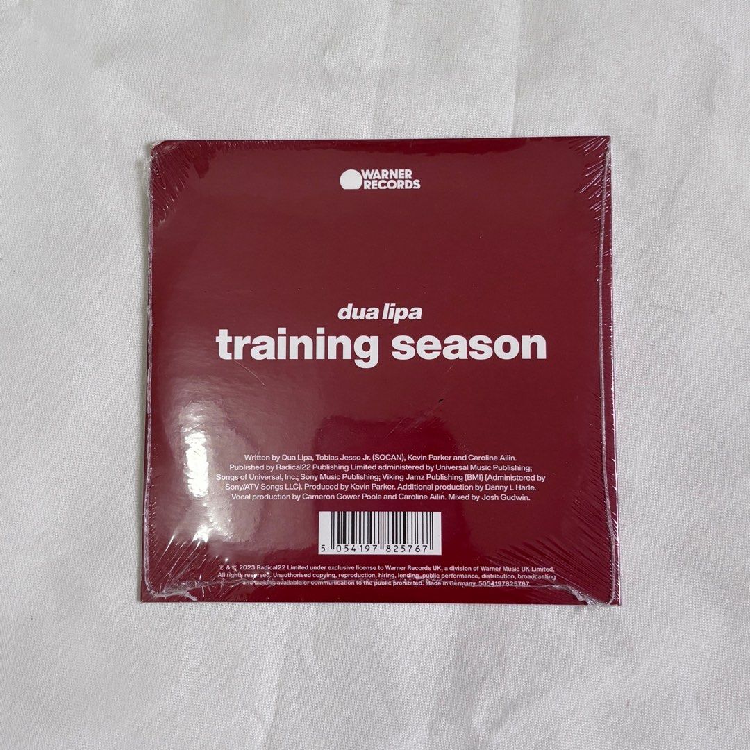 dua lipa training season single cd, Musik & Media, CD, DVD & Lainnya di ...