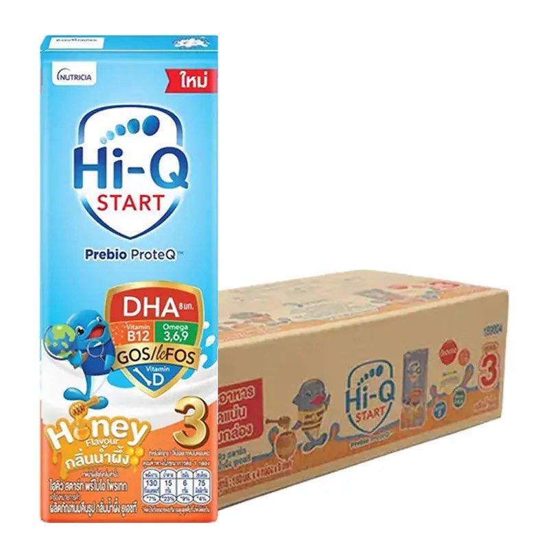 Hi-Q 1 Plus PrebioProtec UHT Milk Formula 3 Honey Flavor 180 ml. x 36 ...