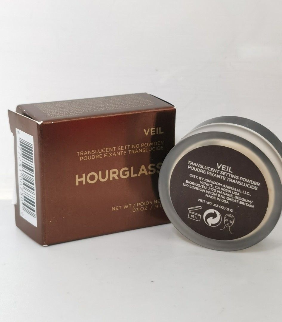 Hourglass: VEIL™ TRANSLUCENT SETTING POWDER ️ 0.9g Travel size with BOX ...