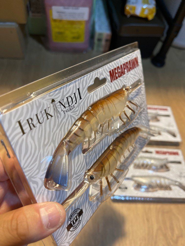 Irukandji MEGAPRAWN 125mm Realistic Prawn Lure AUSTRALIA Chasebait ...