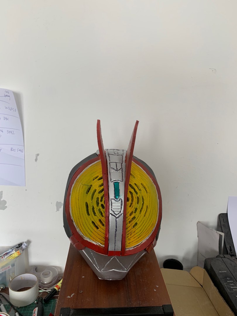 kamen rider faiz helmet eva foam, Hobbies & Toys, Toys & Games on Carousell