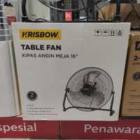Krisbow Industrial Table Fan Kipas Angin Meja 16inch, Serba Serbi ...