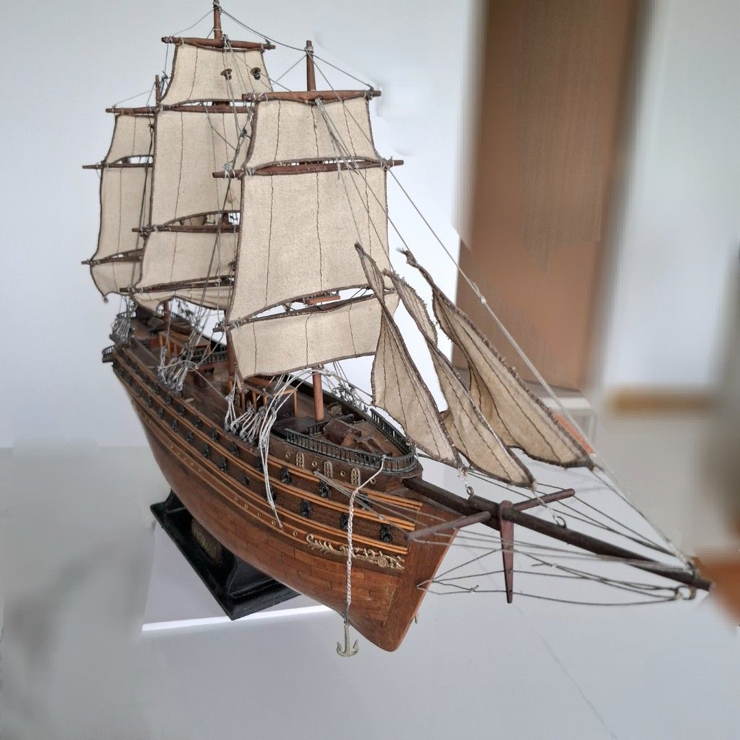 Vintage Model Ship, Napoleon, Collectible Display, Hobbies & Toys ...