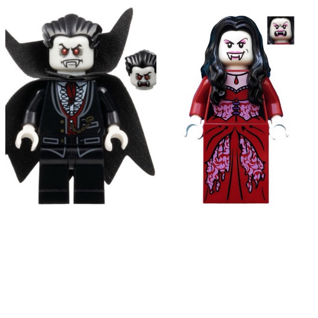 LEGO Vampire and Bride minifigures, Hobbies & Toys, Toys & Games on ...