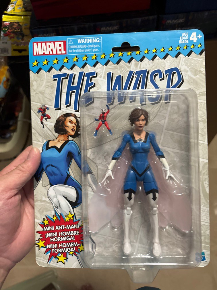 Marvel Legends Wasp Blue Costume Variant, Hobbies & Toys, Toys & Games ...