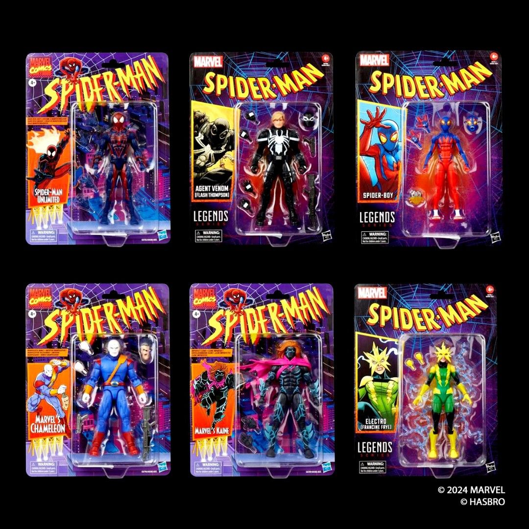 MISB Marvel Legends Spider-Man Agent Venom ( Flash Thompson ), Spider ...