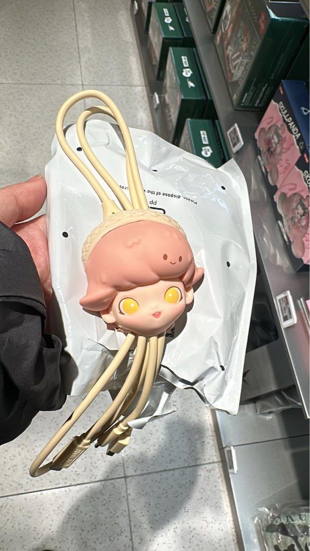 ORIGINAL DIMOO WORLD X DISNEY SERIES 2 IN 1 CABLE CHARGER LIGHTNING ...