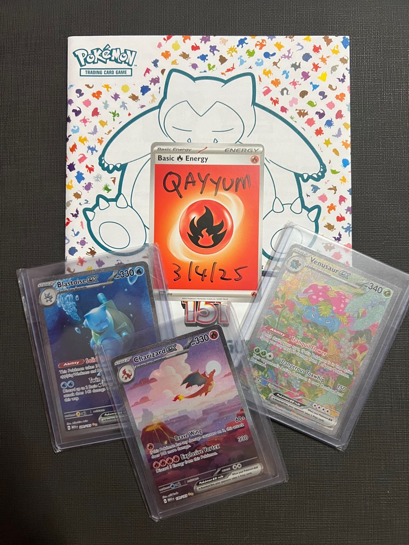 Pokemon 151 Scarlet & Violet Master Set, Hobbies & Toys, Collectibles ...