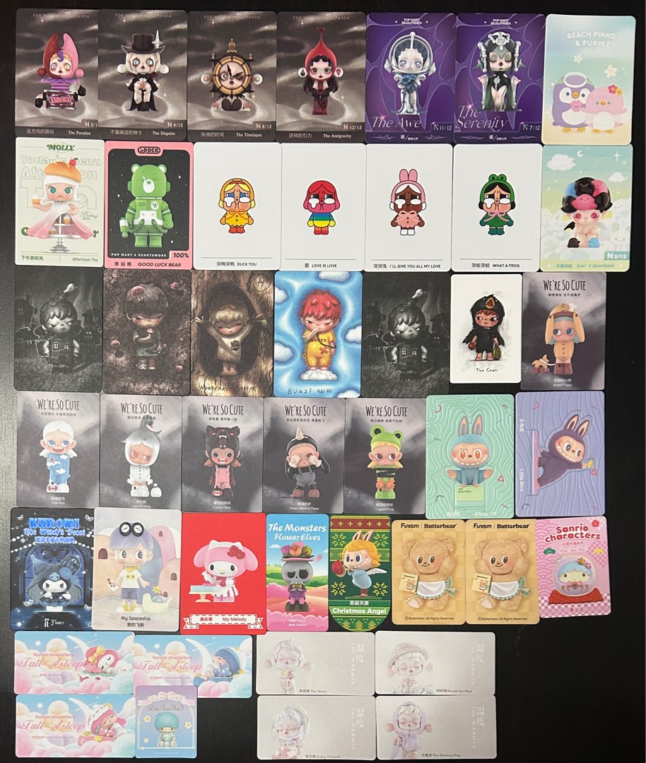 Popmart Crybaby Dimoo Hirono Pucky Beanie Zsiga Skullpanda Labubu ...