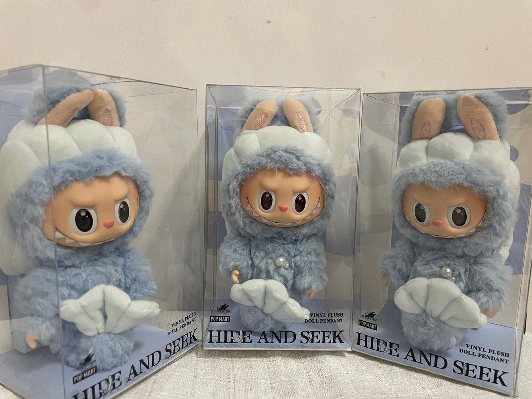 PopMart Merbubu Labubu Hide and Seek in Singapore exclusive, Hobbies ...