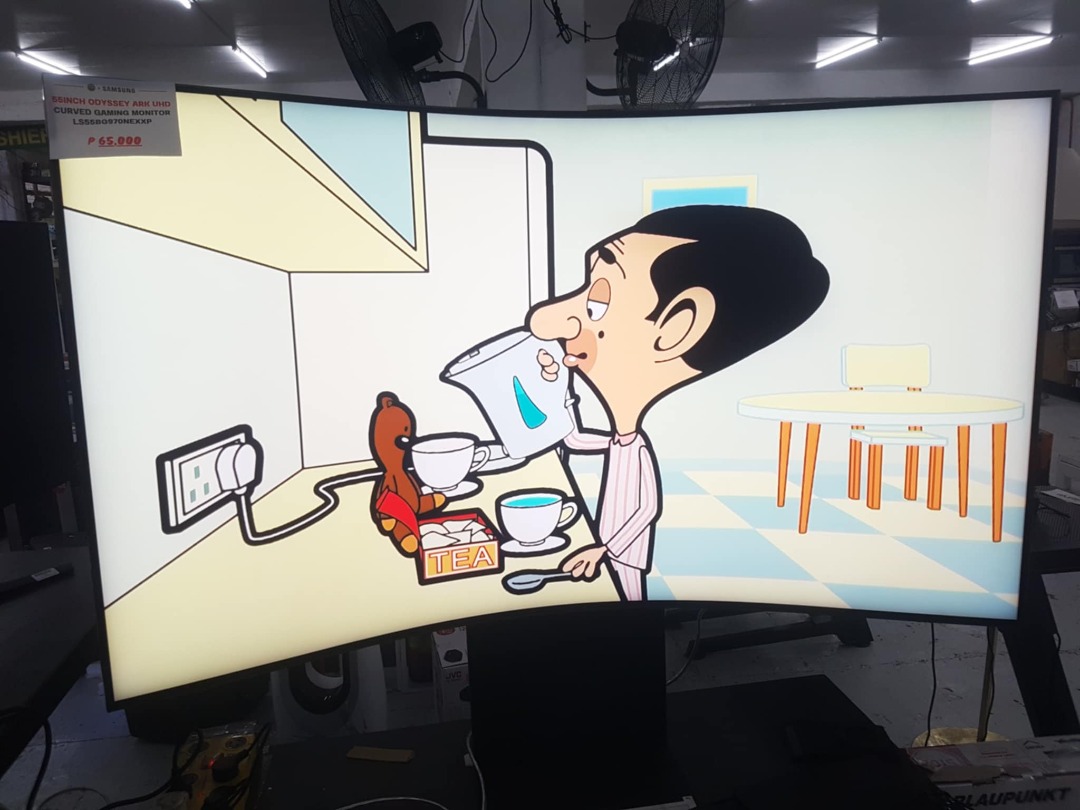 SAMSUNG 55" ODYSSEY ARK UHD CURVED GAMING MONITOR, Computers & Tech ...