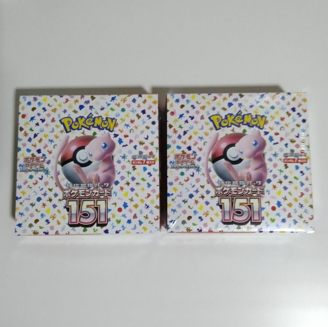 [Sealed with Shrink Wrap] Pokemon 151 Booster Box Japanese | Charizard ...