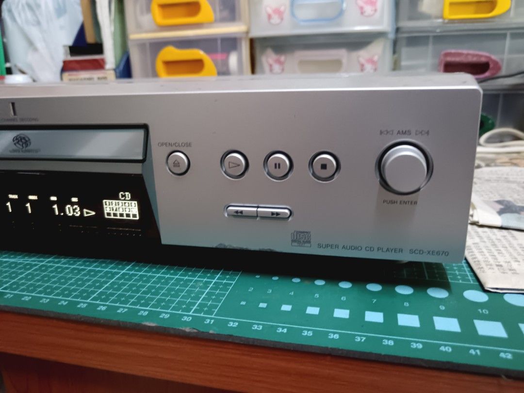 Sony SCD-XE670 SACD & CD Player, Audio, Portable Music Players on Carousell