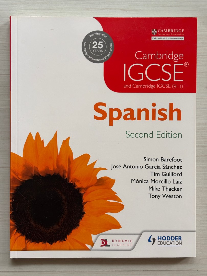 Spanish Textbook - IGCSE, Hobbies & Toys, Books & Magazines, Textbooks ...