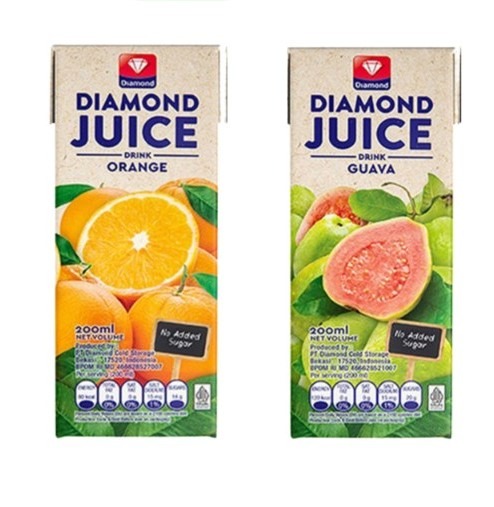 Supplier Diamond Juice Drink Minuman Sari Buah All Variant 200ml ...