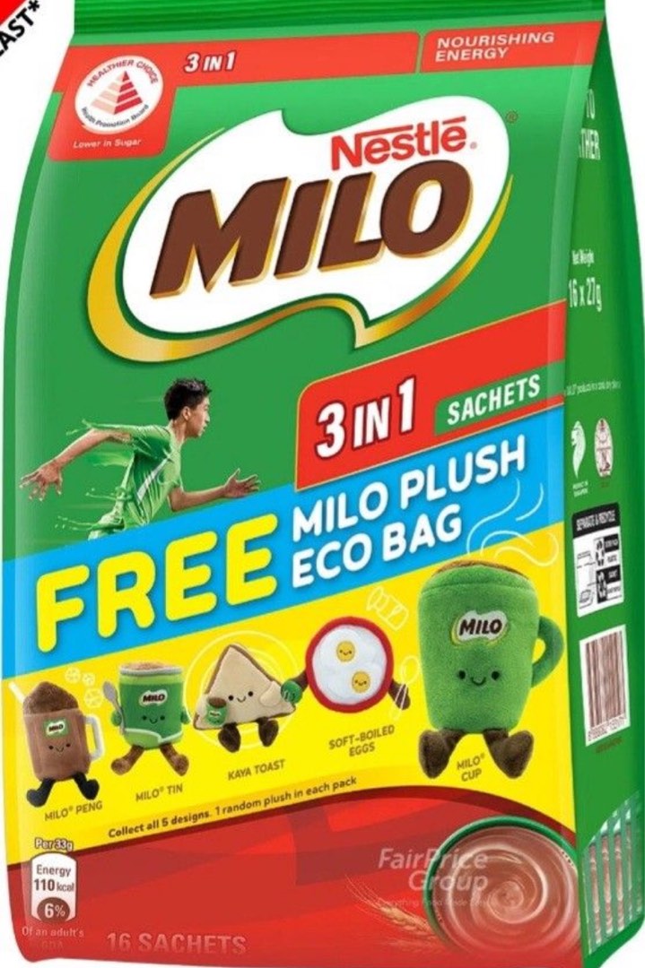 3in1 Milo Powder 48 sachets per set, Food & Drinks, Beverages on Carousell