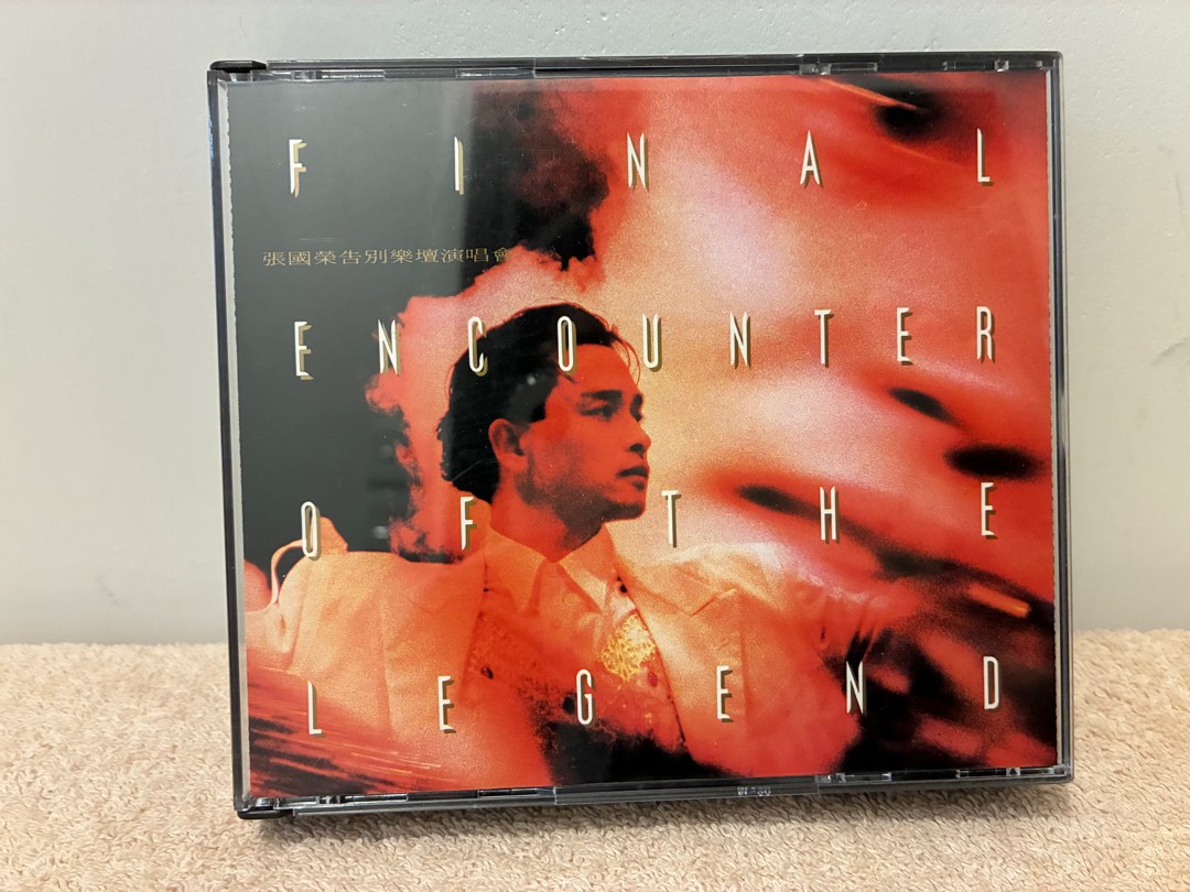 張國榮 告別樂壇演唱會Final encounter of the legend, 興趣及遊戲, 音樂、樂器 & 配件, 音樂與媒體 - CD 及 DVD - Carousell