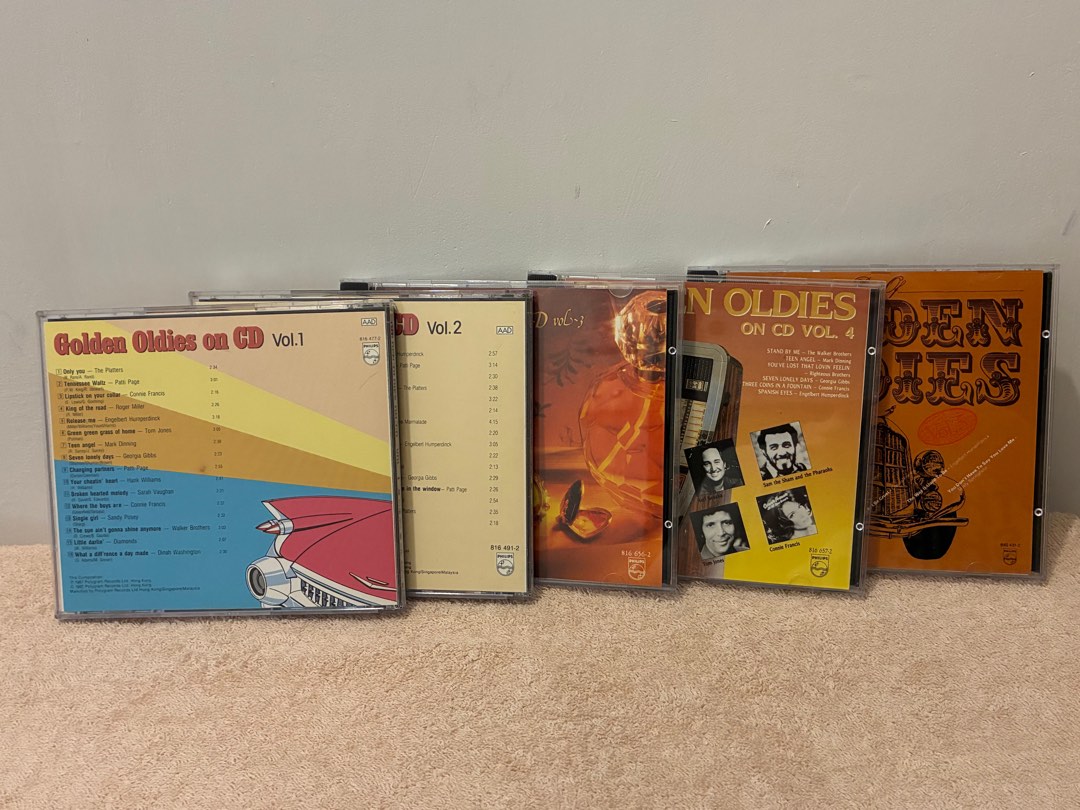 懷舊金曲 Golden Oldies CD 老人家/父親節/母親節最佳禮物, 興趣及遊戲, 音樂、樂器 & 配件, 音樂與媒體 - CD 及 ...