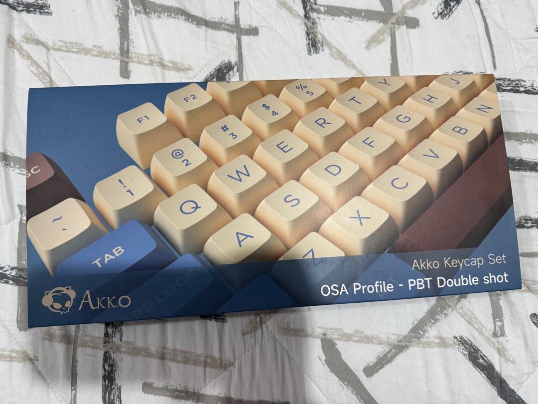 Akko KEYCAP ONLY Set - Osa Profile PBD Double Shot - BRAND NEW ...