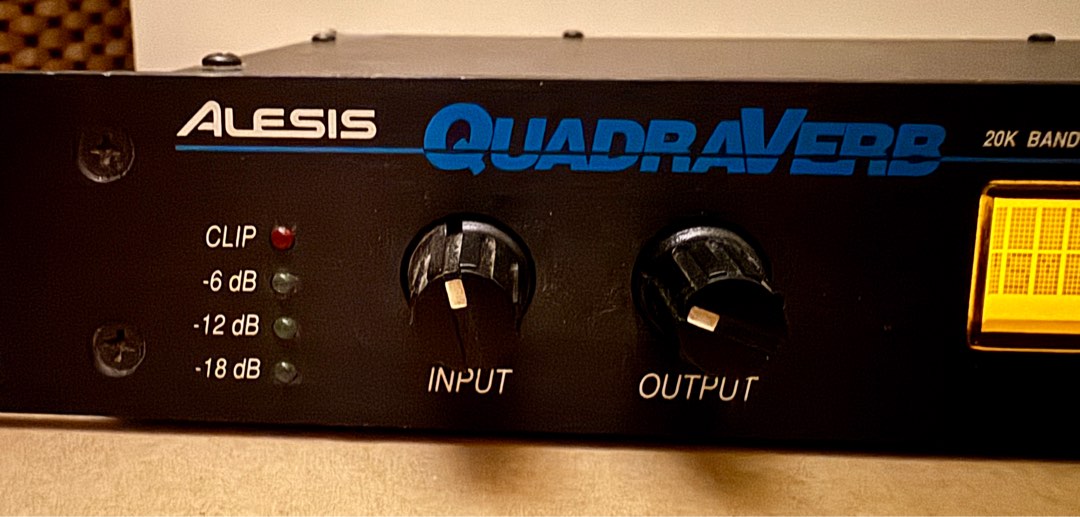 Alesia Quadraverb Plus, 90s retro reverb effects, Audio, Other Audio ...