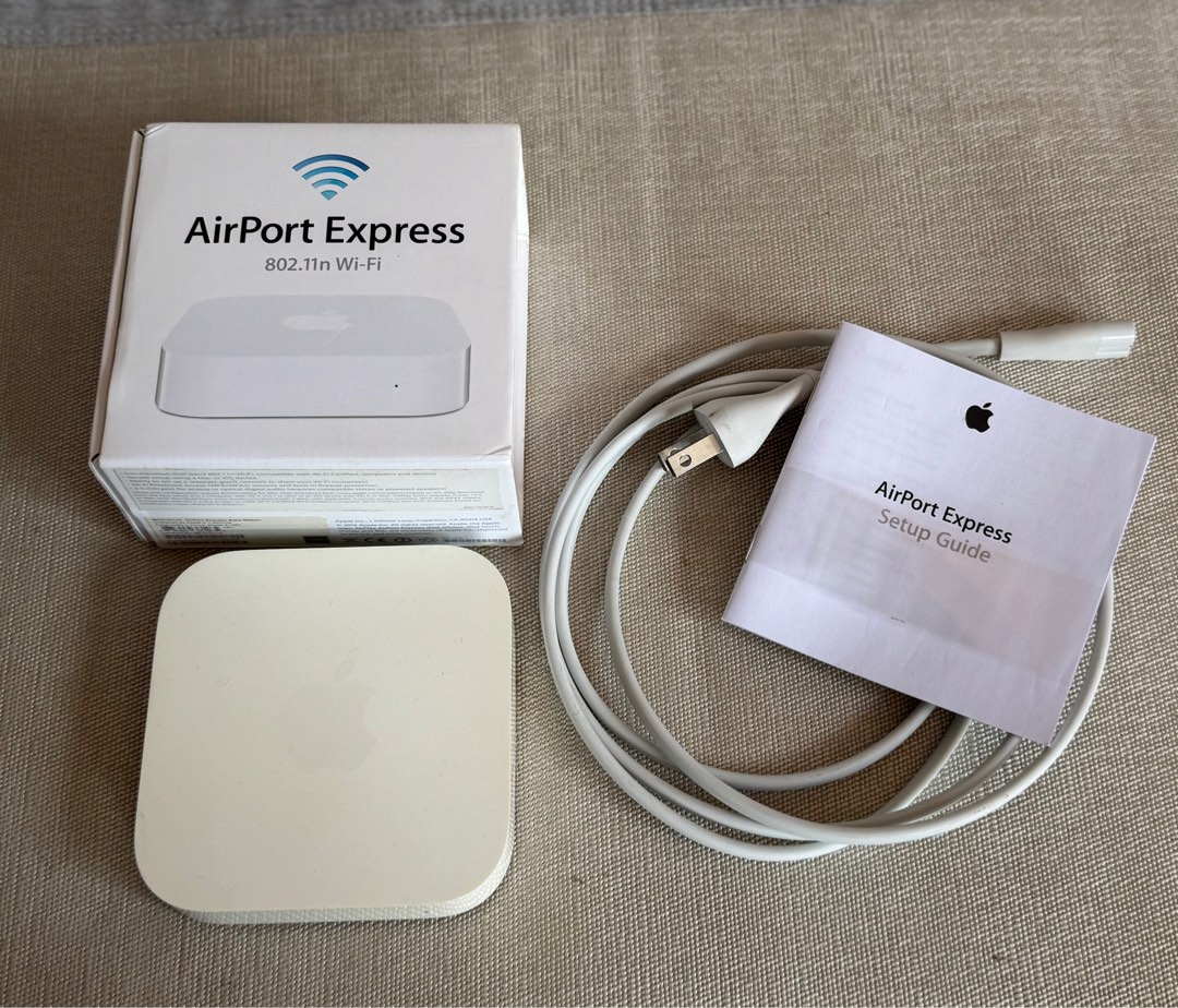 Apple Airport Express Gen 2 A1392, Computers & Tech, Parts & Accessories, Networking on Carousell