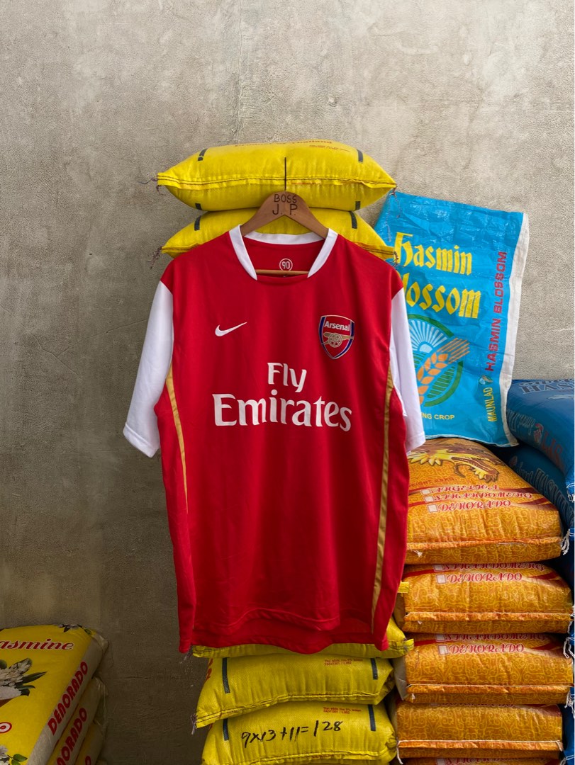 Arsenal Home Football Shirt 2006 Soccer Nike Jersey Gunners, Men's ...