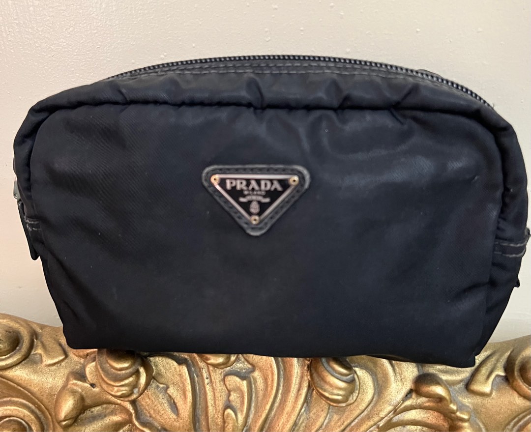 Authentic Prada Pouch, Women's Fashion, Bags & Wallets, Purses ...